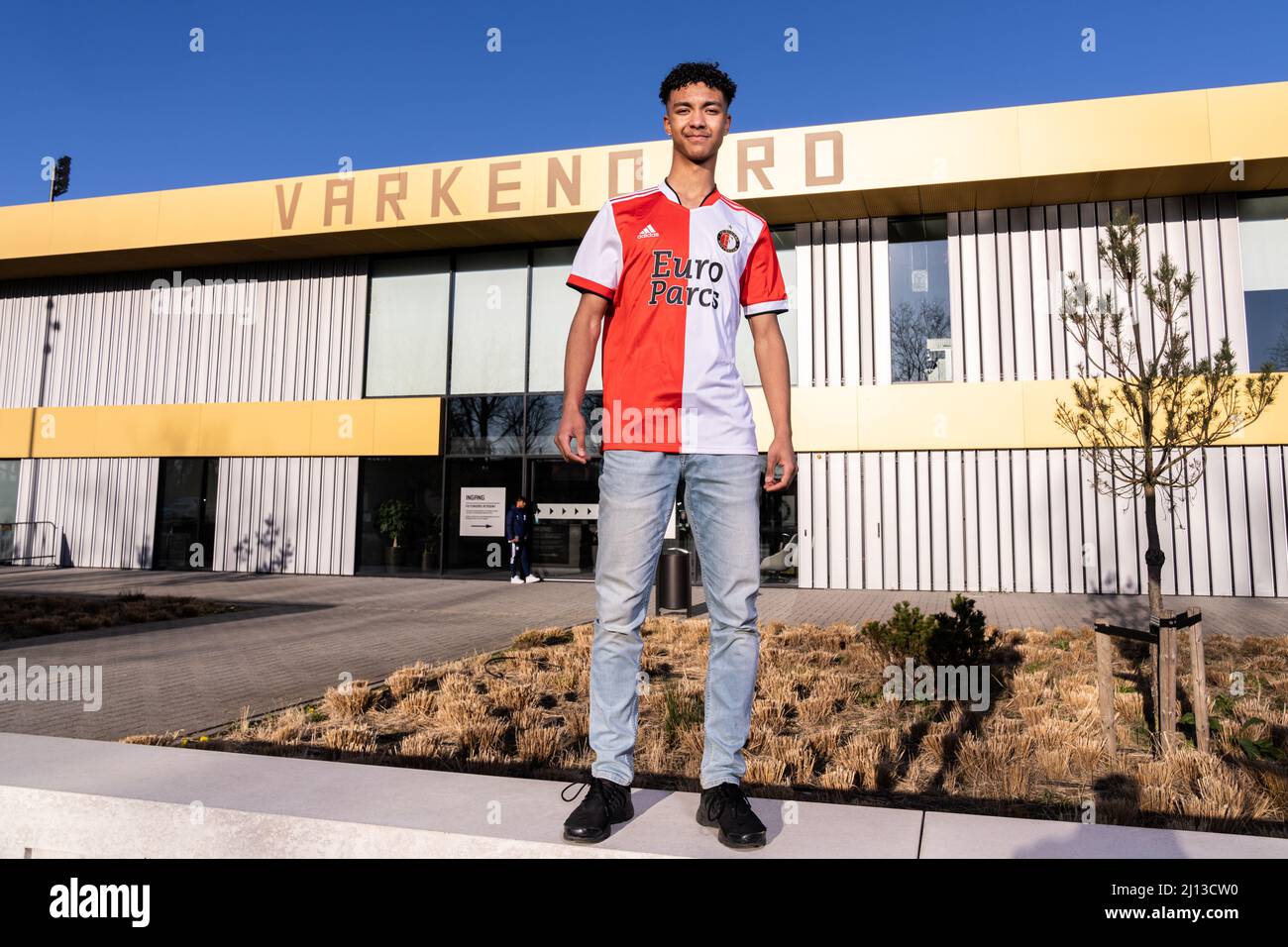 Rotterdam - Jayson Ezeb during the portrait session on 19 March 2022 in ...