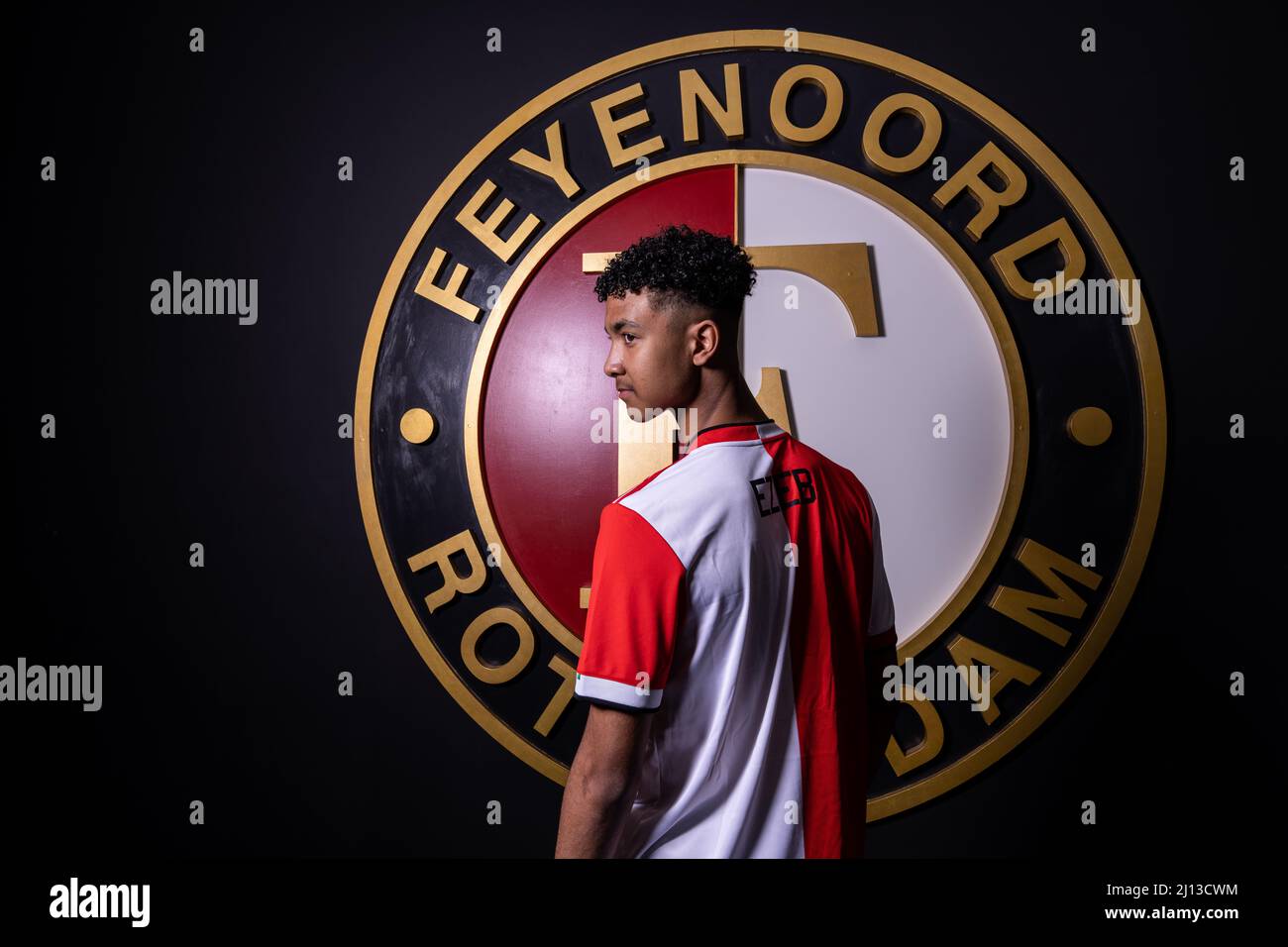 Rotterdam - Jayson Ezeb during the portrait session on 19 March 2022 in ...