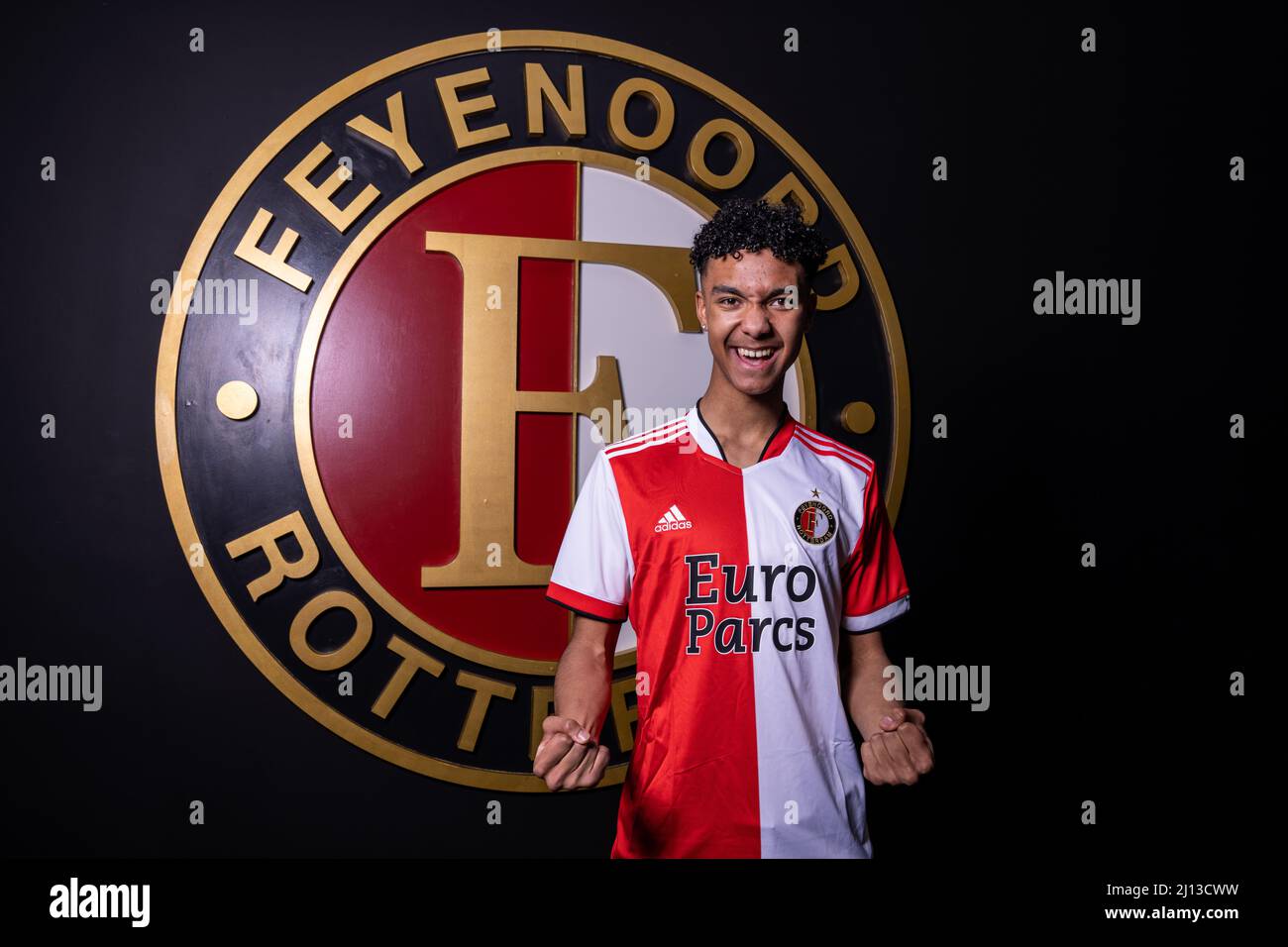 Rotterdam - Jayson Ezeb during the portrait session on 19 March 2022 in ...