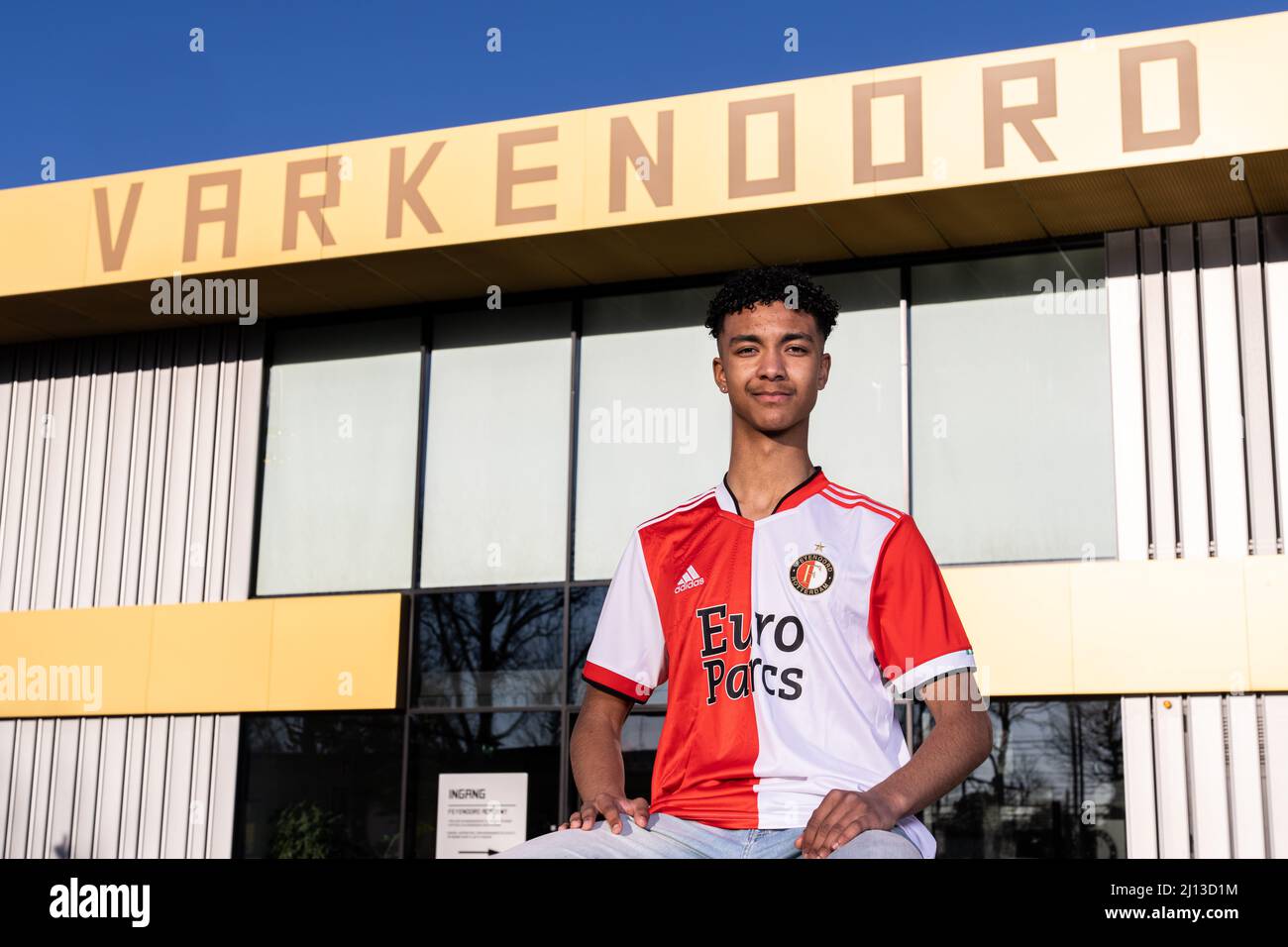 Rotterdam - Jayson Ezeb during the portrait session on 19 March 2022 in ...