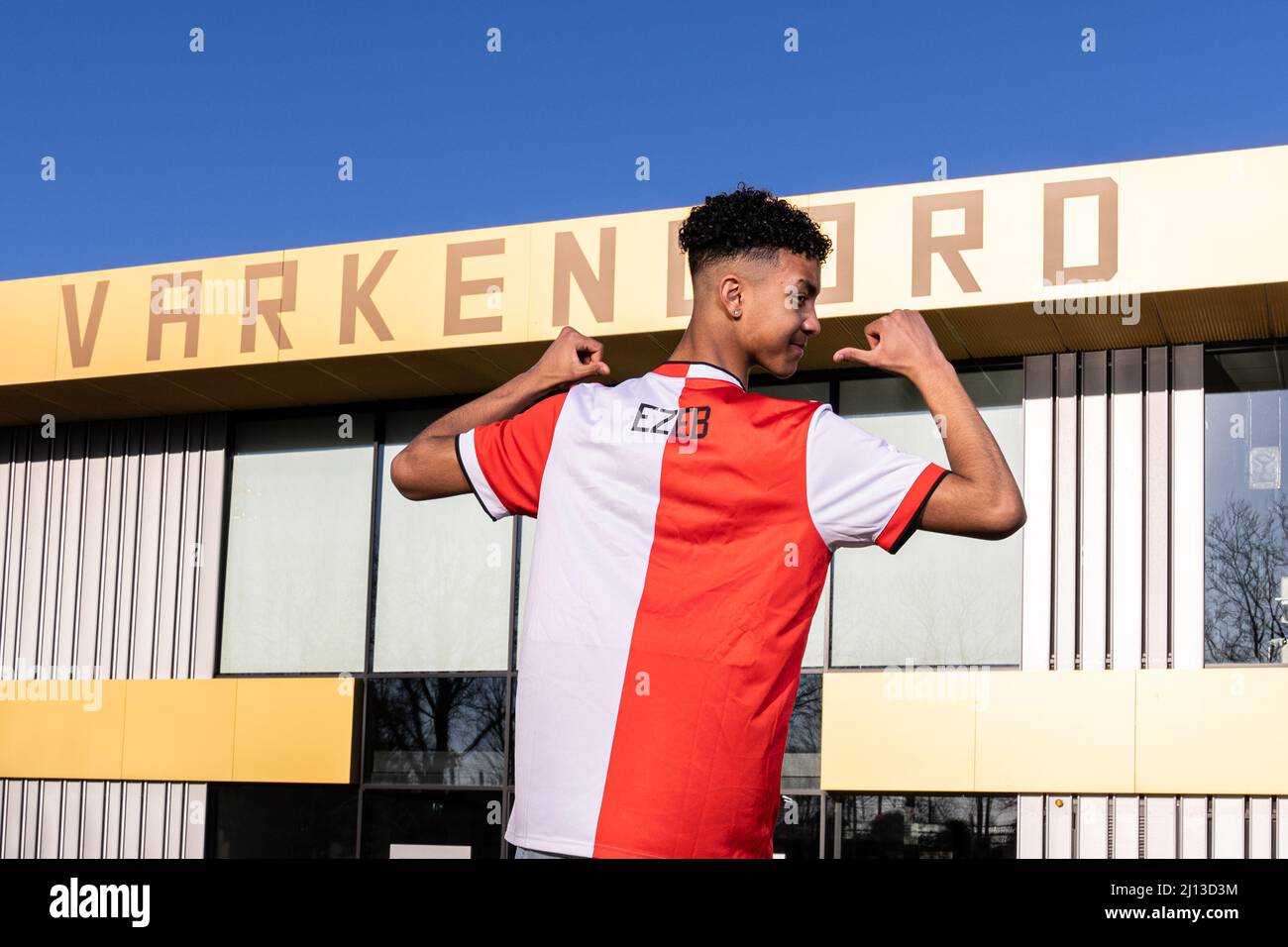 Rotterdam - Jayson Ezeb during the portrait session on 19 March 2022 in ...