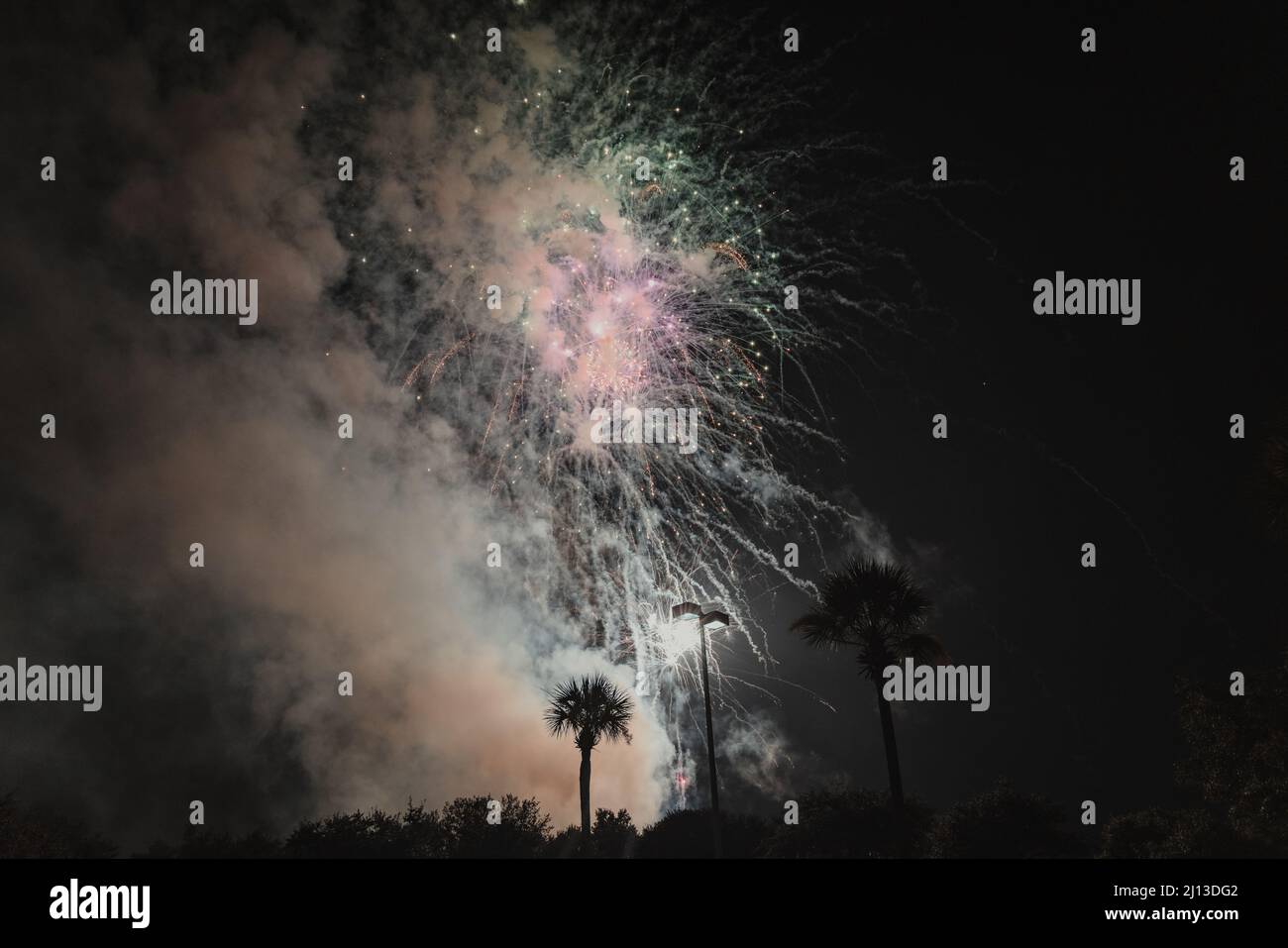 Shot beautiful fireworks in hi-res stock photography and images - Alamy