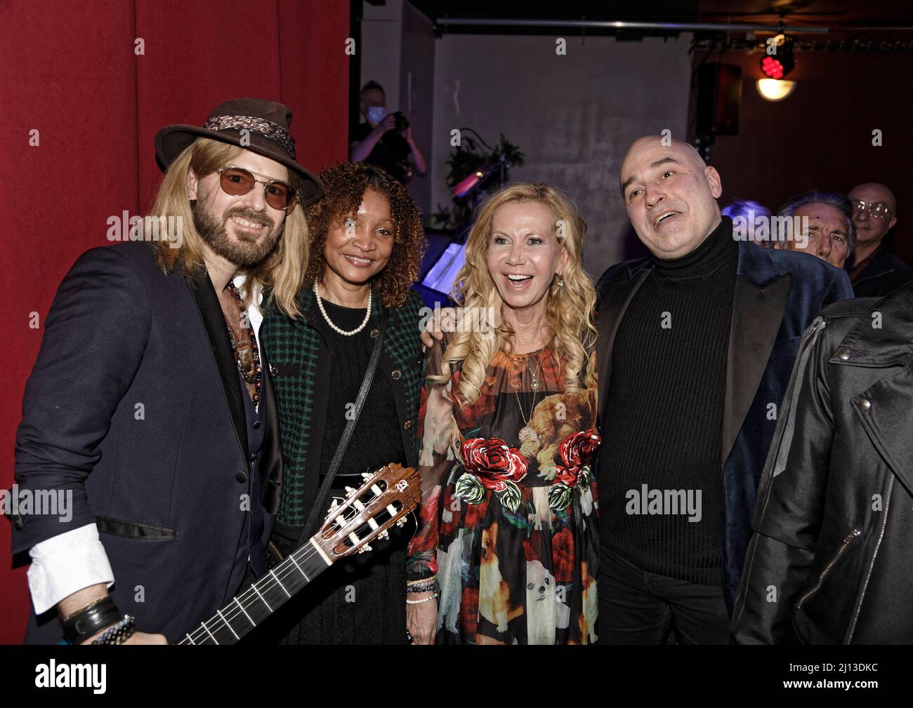 Paris, France. 21st Mar, 2022. Chardry (Richard Bauduin), a guest ...