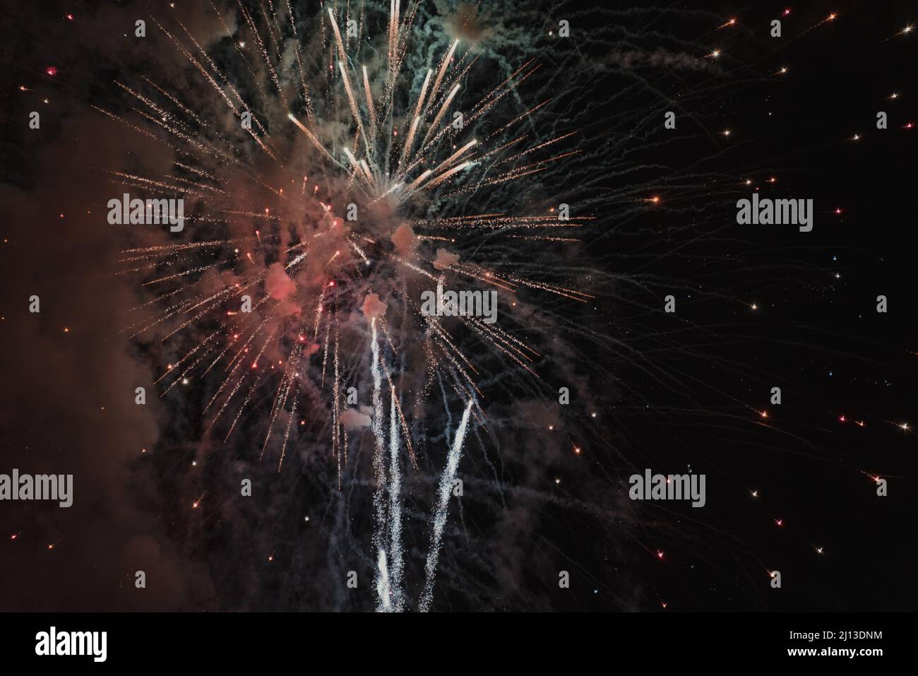Shot beautiful fireworks in hi-res stock photography and images - Alamy