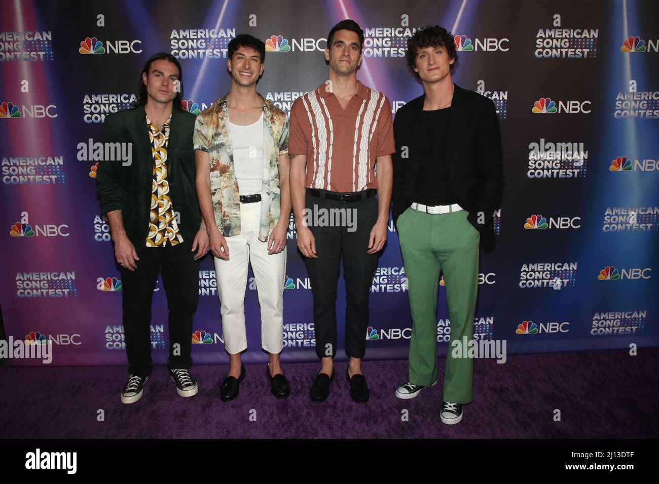 Universal City, Ca. 21st Mar, 2022. Jacob Felstow, Zach Beinlich, Lars ...