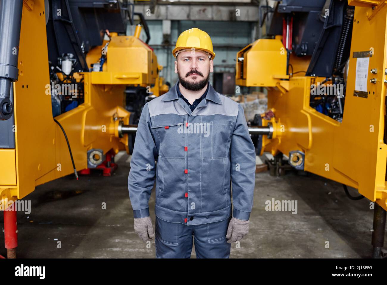 Businessman standing in warehouse hi-res stock photography and images ...