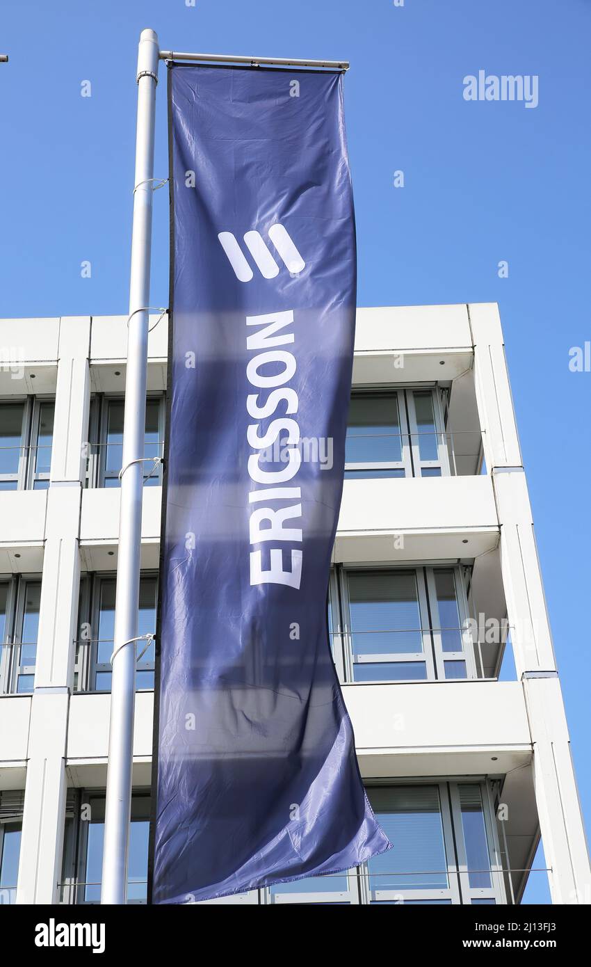 Ericsson logo hi-res stock photography and images - Alamy
