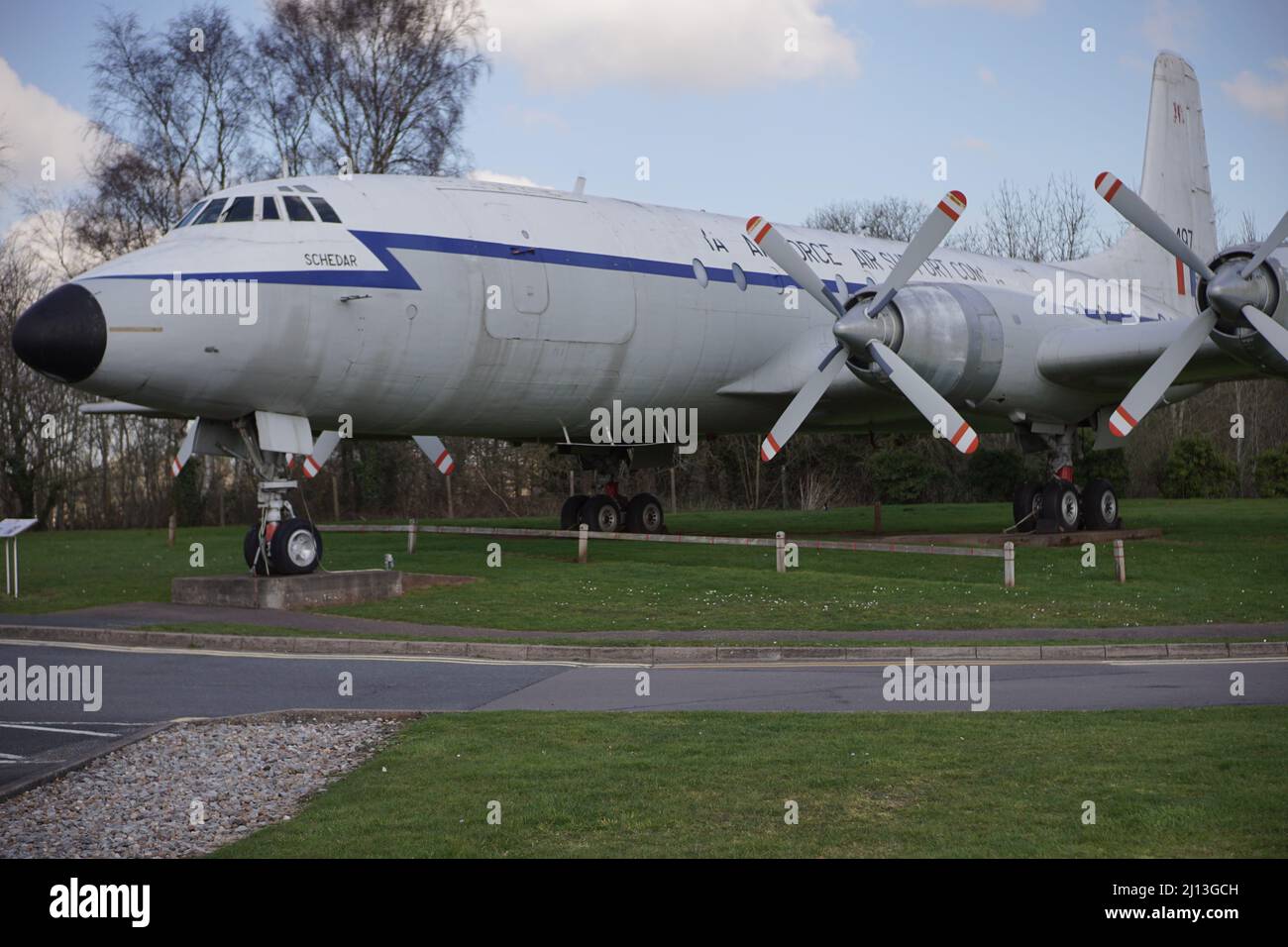 Bristol Britannia Air Plane Stock Photo - Alamy
