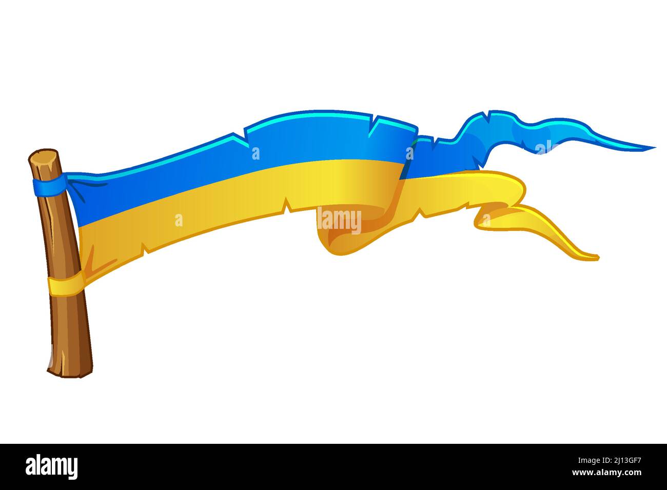 Ukraine flag for 2D Game, isoled icon Stock Vector Image & Art - Alamy