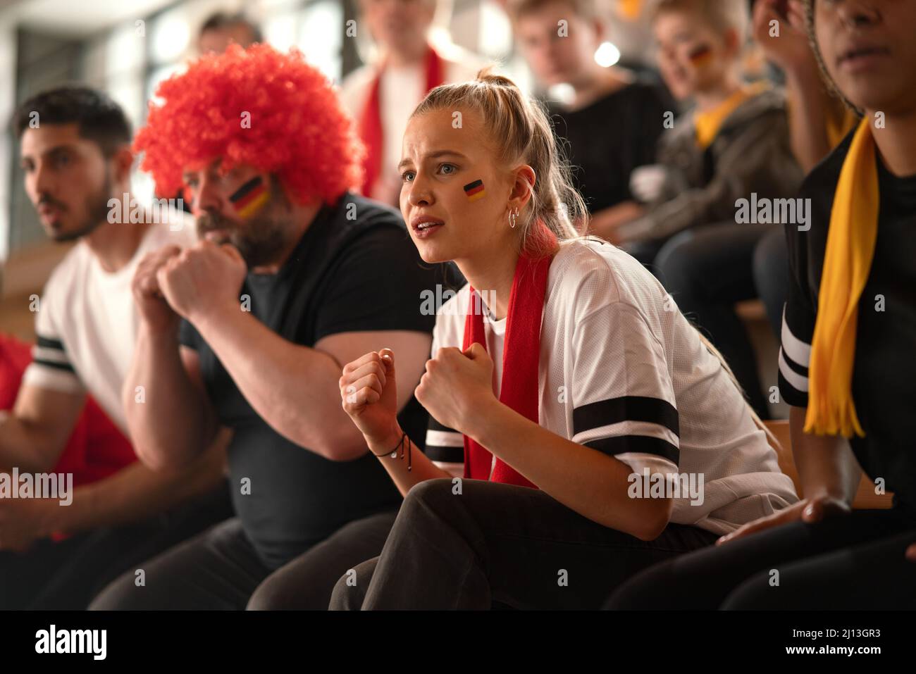 Multiethnic crowd germany hi-res stock photography and images - Alamy