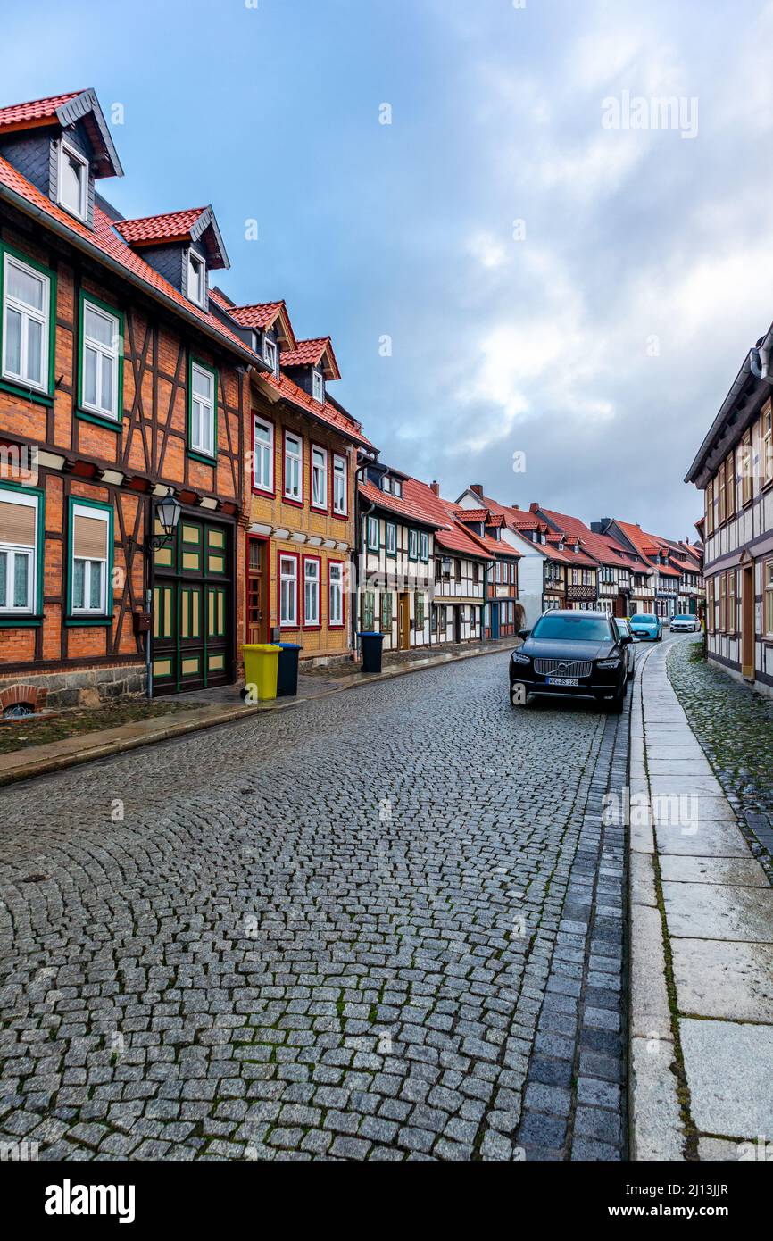 Exploring the beautiful old town of Wernigerode at the gates of the ...