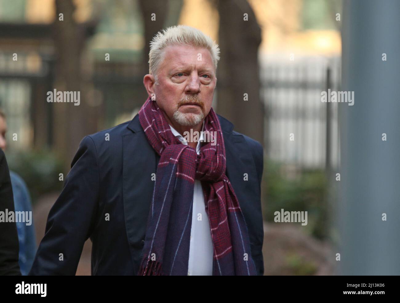 File photo dated 21/03/22 of Boris Becker arriving at Southwark Crown ...