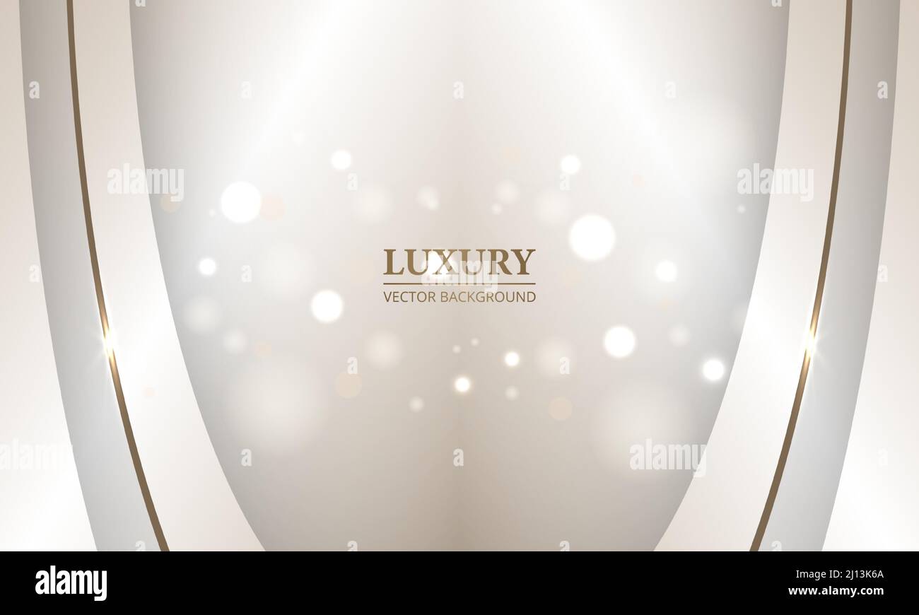 Abstract festive elegant realistic beige luxury background with gold ...