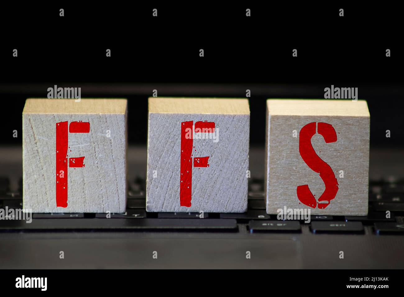 Concept image of Business Acronym FFS as Fee For Services written over ...