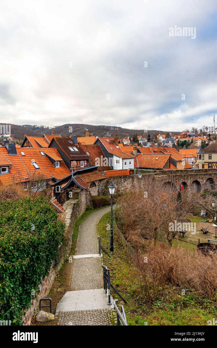 Exploring the beautiful old town of Wernigerode at the gates of the ...