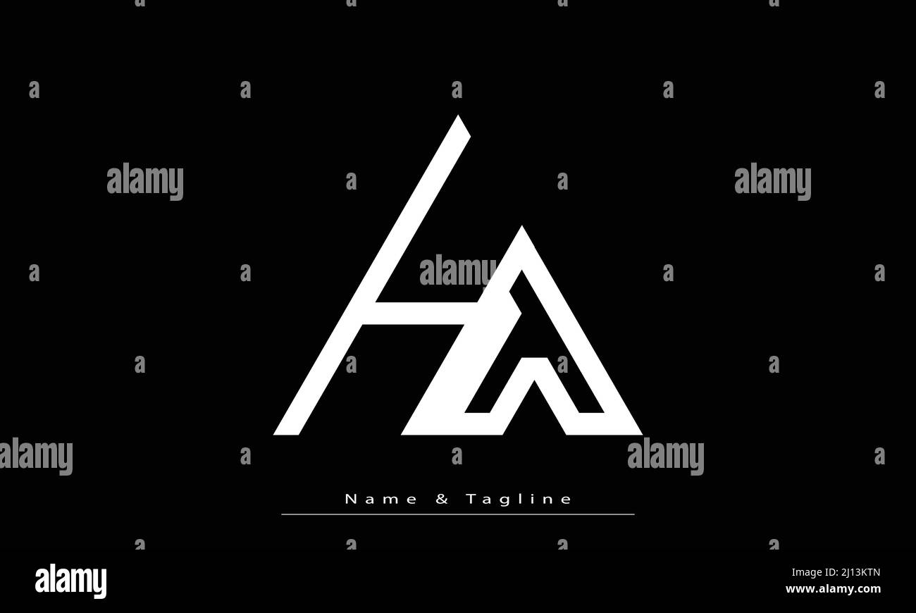 Alphabet letters Initials Monogram logo HW , WH Stock Vector Image ...