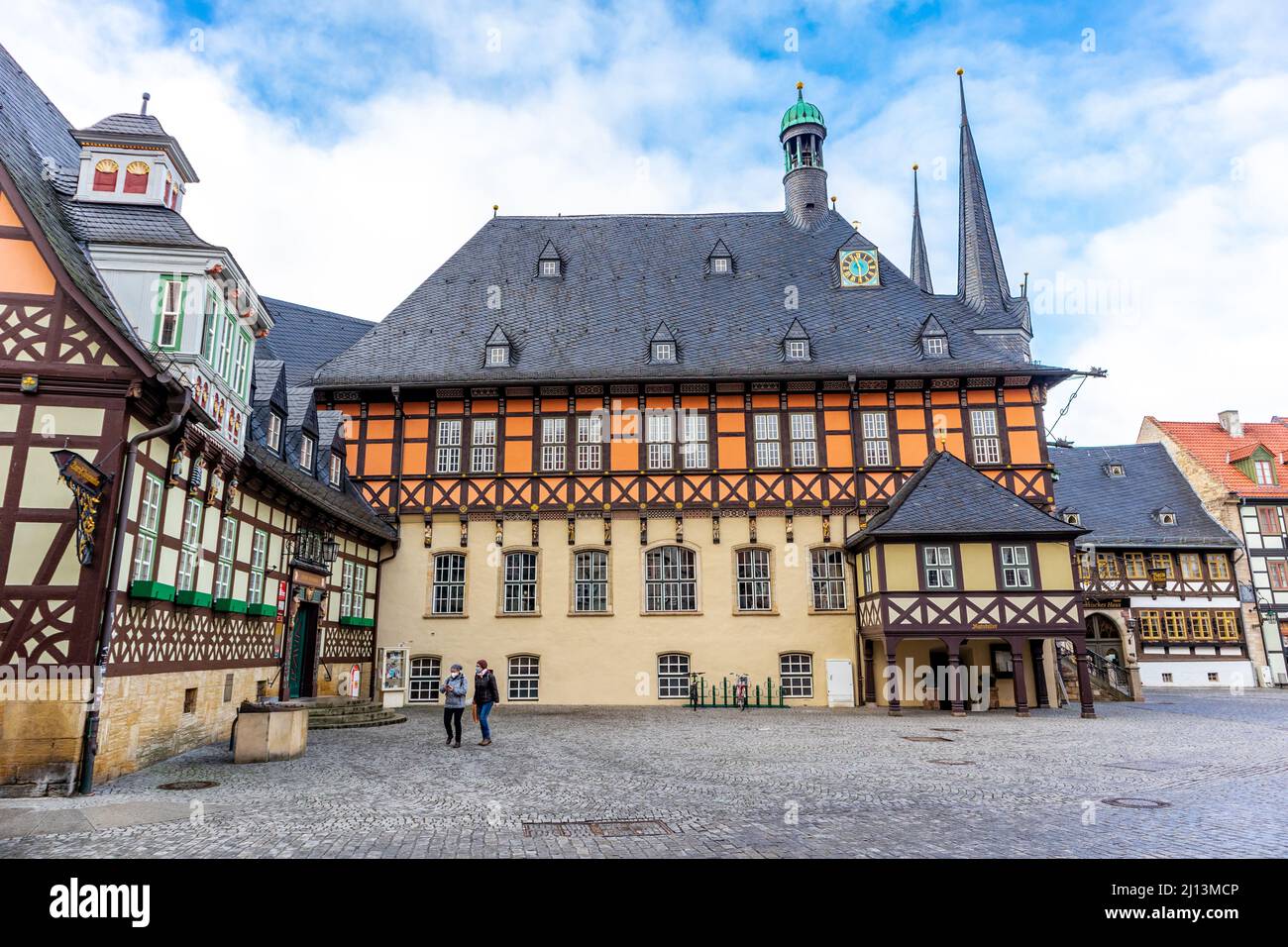Exploring the beautiful old town of Wernigerode at the gates of the ...