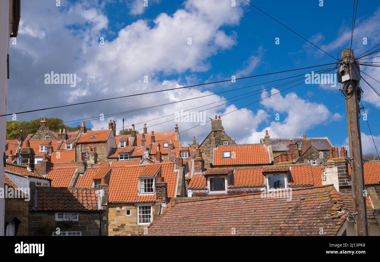 Yorkshire rooftops rooftop houses hi-res stock photography and images ...