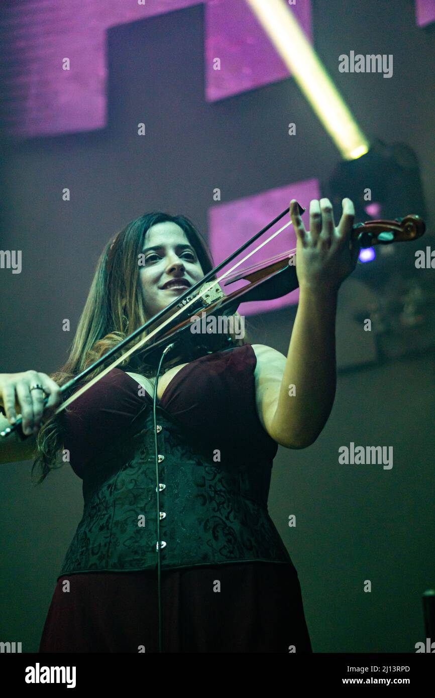 Kinnia Folk Metal concert at the Shoko in Madrid Stock Photo - Alamy