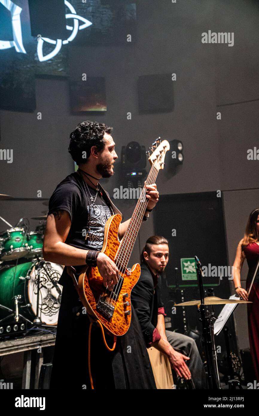 Kinnia Folk Metal concert at the Shoko in Madrid Stock Photo - Alamy