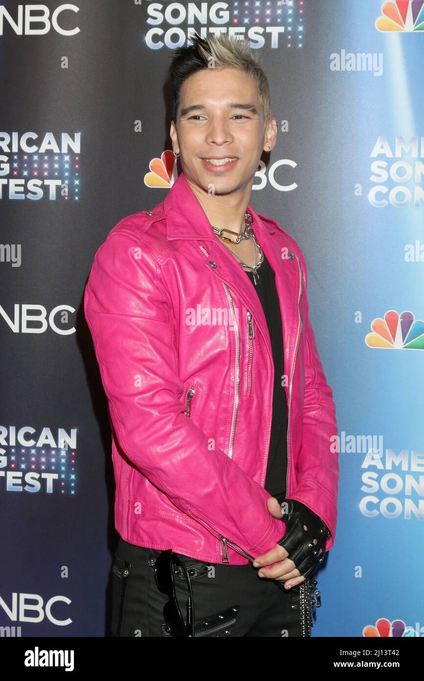LOS ANGELES - MAR 21: Christian Pagan at the American Song Contest Live ...