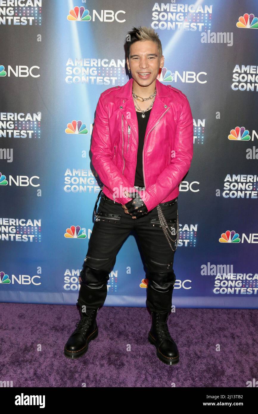 LOS ANGELES - MAR 21: Christian Pagan at the American Song Contest Live ...