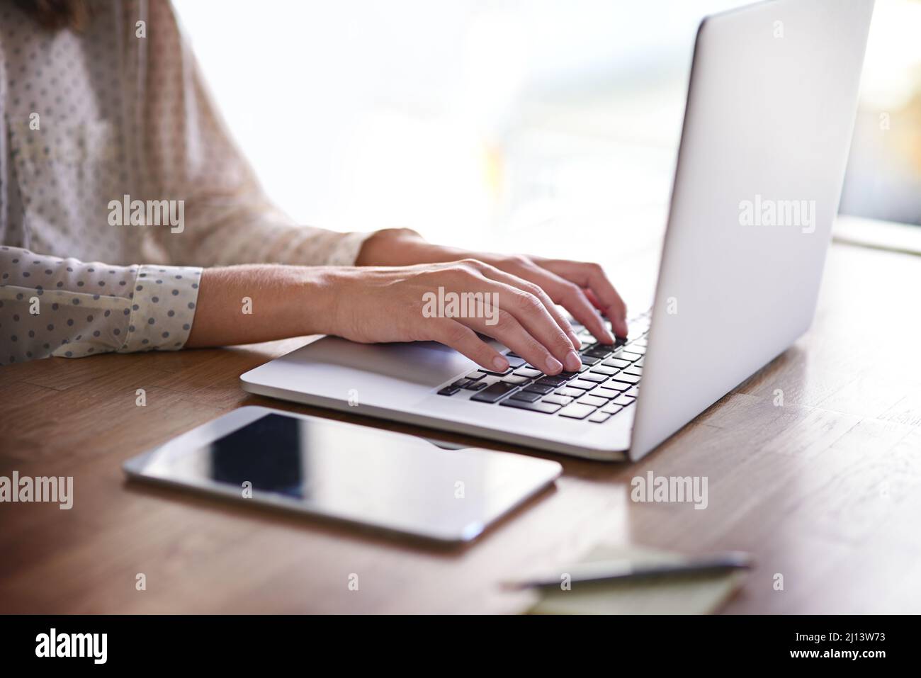 Typing out new ideas hi-res stock photography and images - Alamy