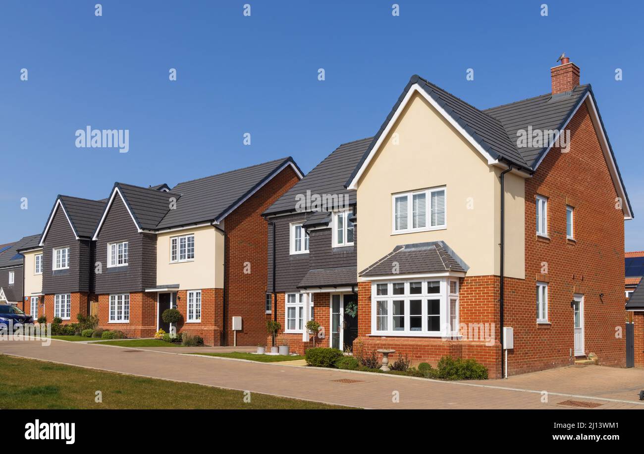Row house development hi-res stock photography and images - Alamy