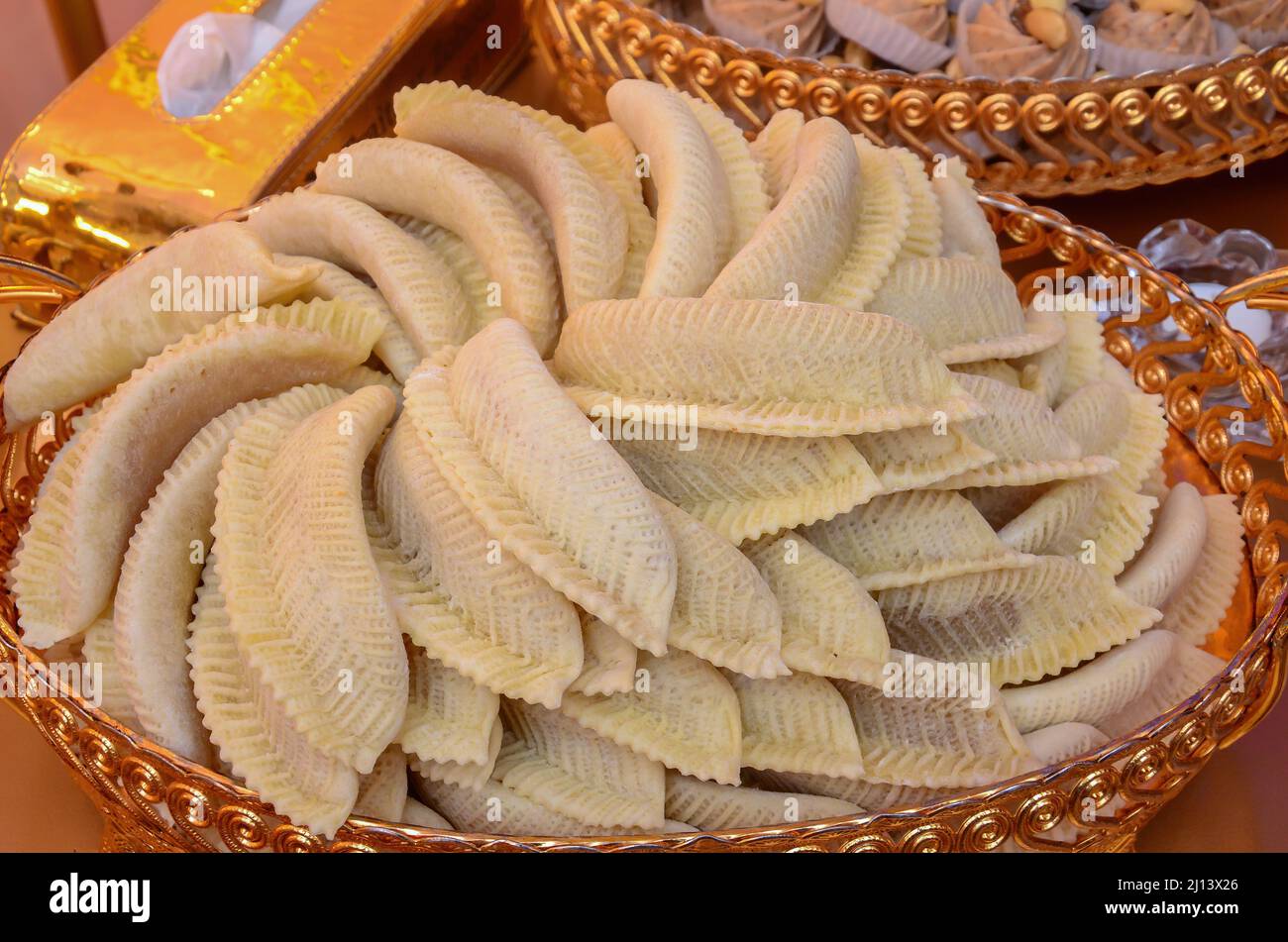 Variety of traditional moroccans sweets. Holiday. Events Stock Photo ...
