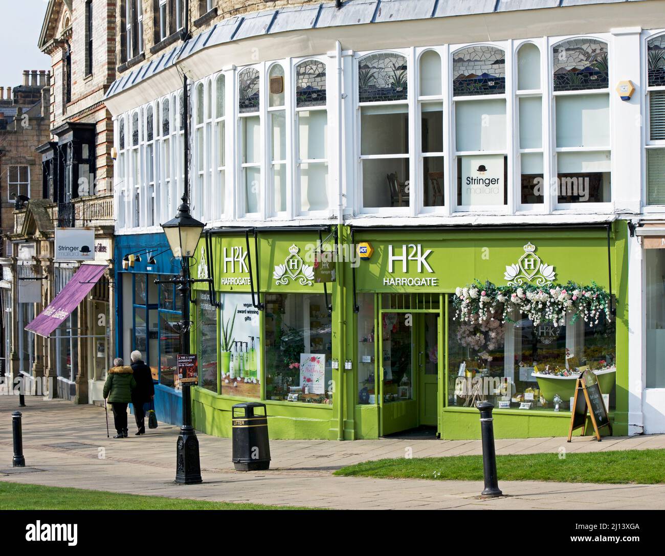 Montpellier Parade in Harrogate, North Yorkshire, England UK Stock ...