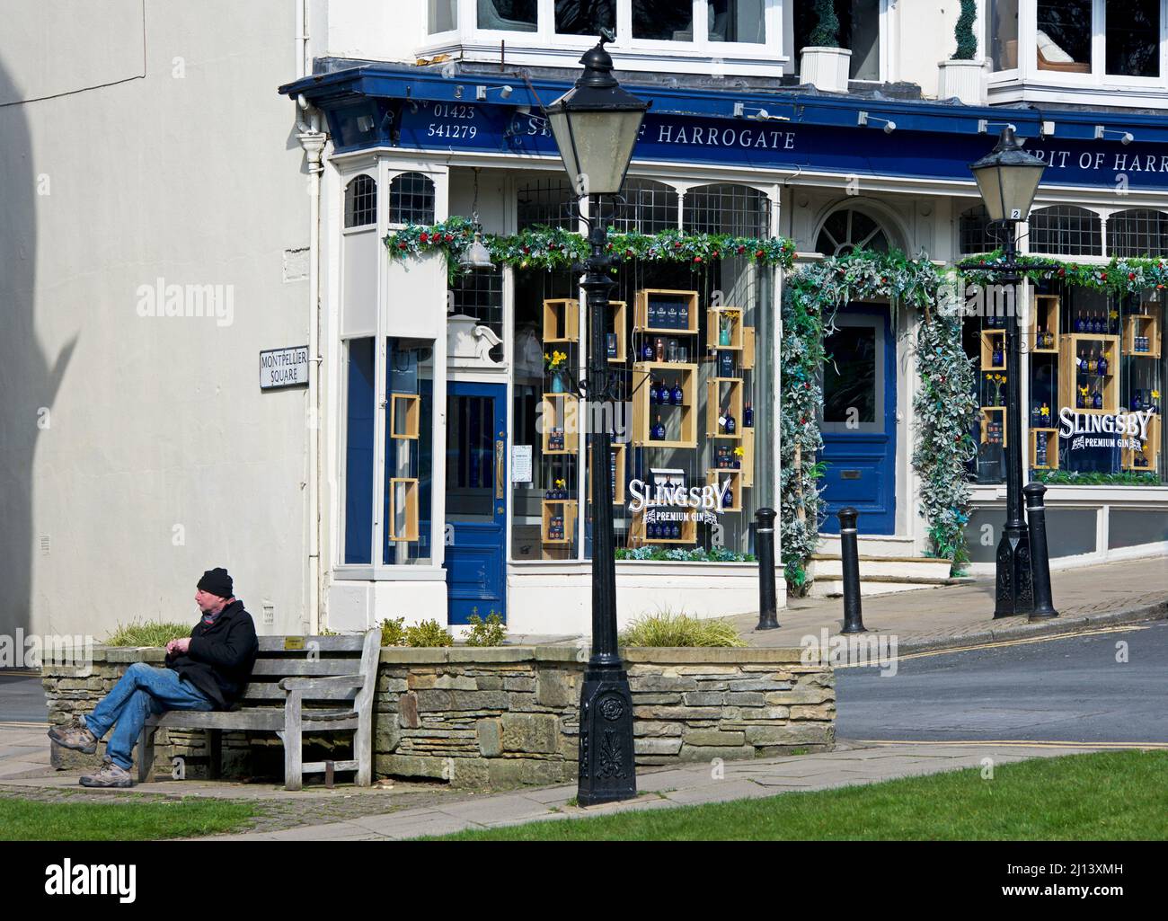 Montpellier Parade in Harrogate, North Yorkshire, England UK Stock ...