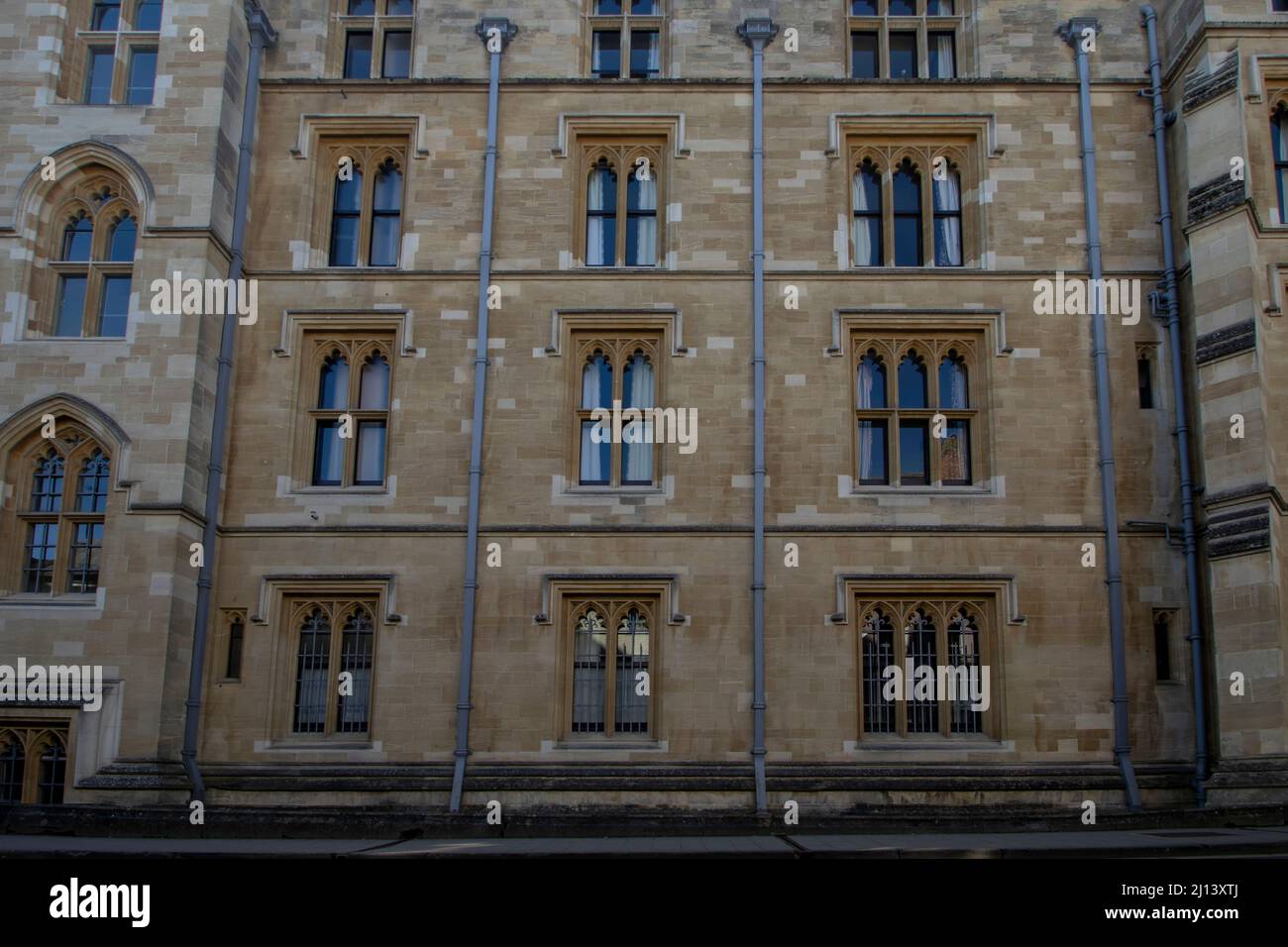 Magnificent historic buildings in the centre of Oxford, UK Stock Photo ...
