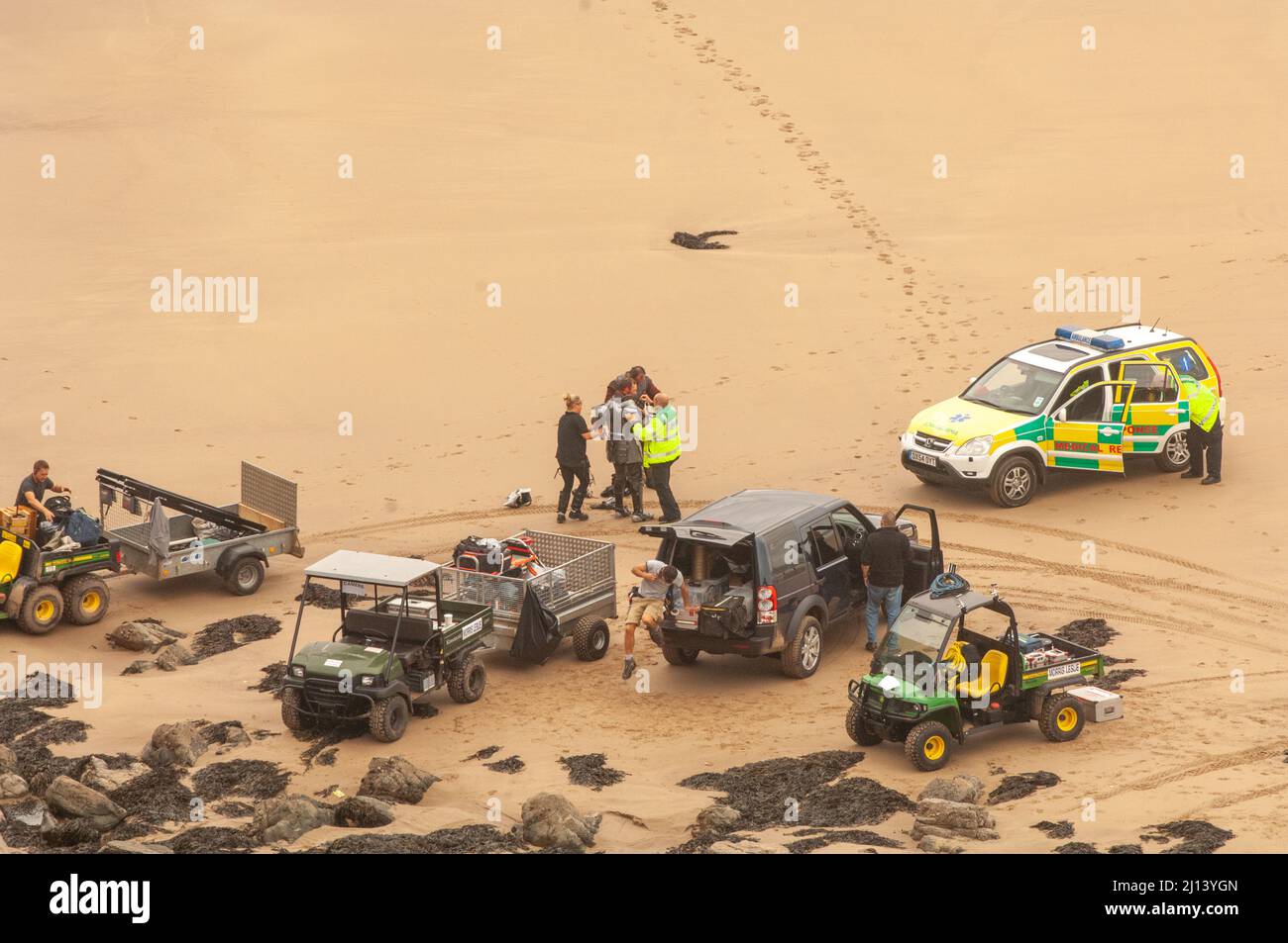 Snow White and the Huntsman, Battle on the Beach, Marloes Sands ...