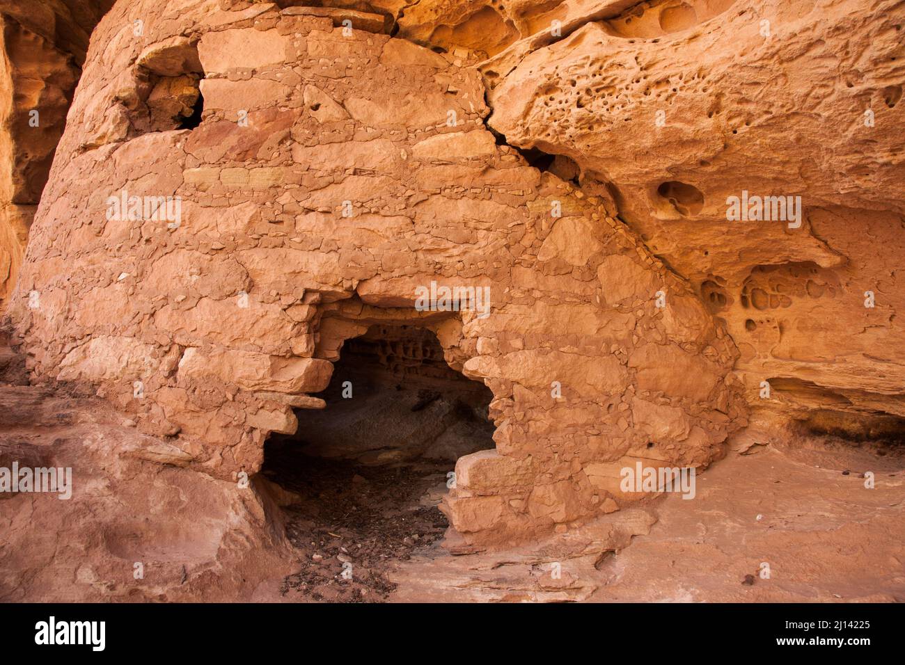 The Lace Rock Ruin is a 1000-year old Ancestral Puebloan cliff dwelling ...