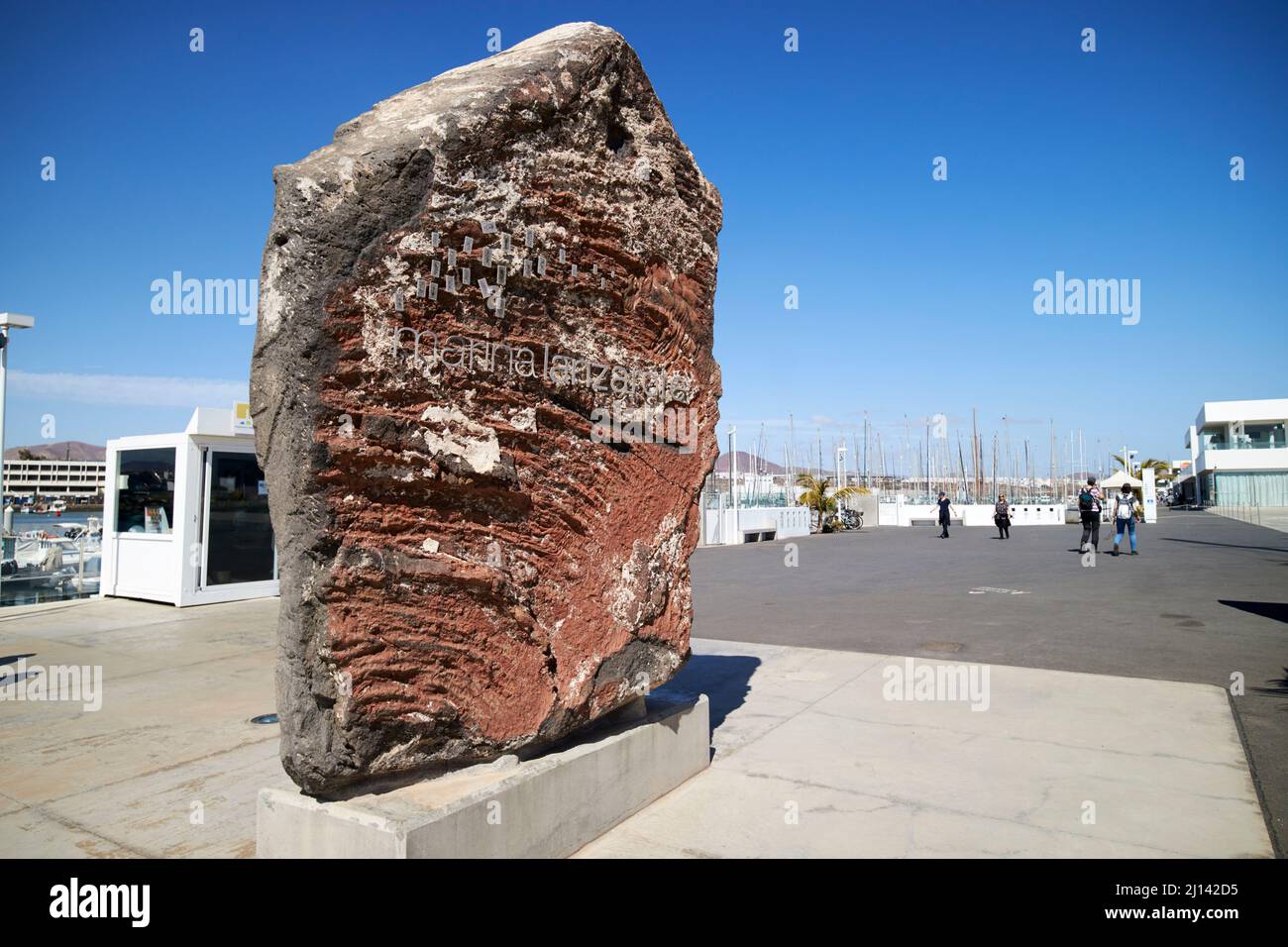 marina lanzarote arrecife lanzarote canary islands spain Stock Photo ...