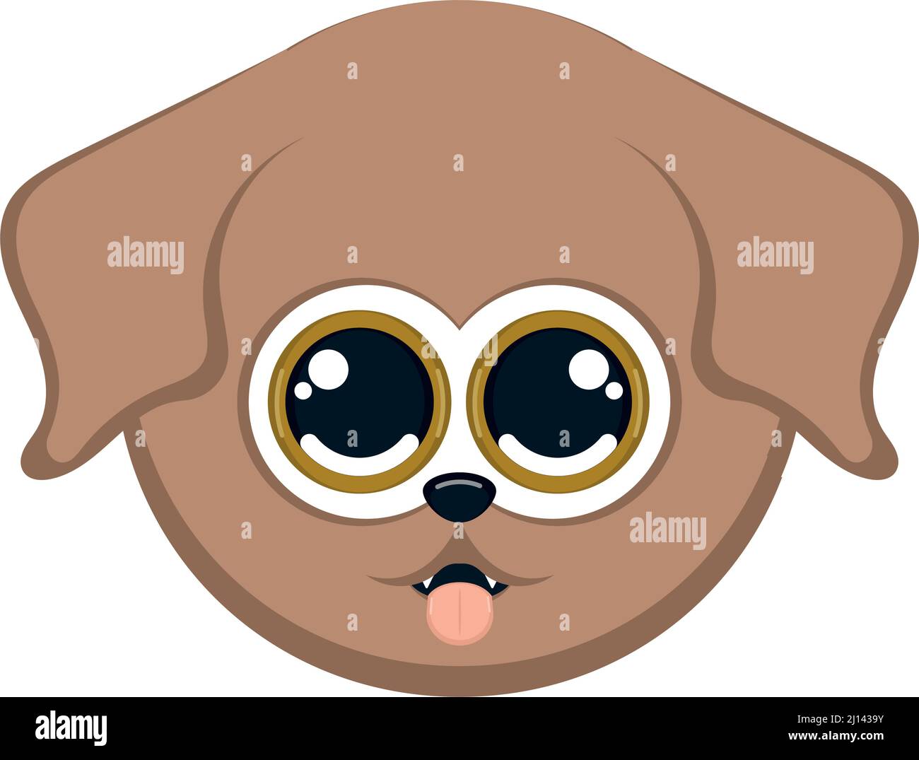 Isolated cute dog animal avatar Vector Stock Vector Image & Art - Alamy