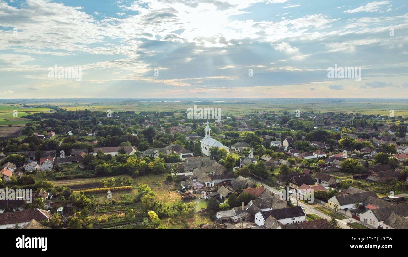 Aerial from historical town hi-res stock photography and images - Alamy