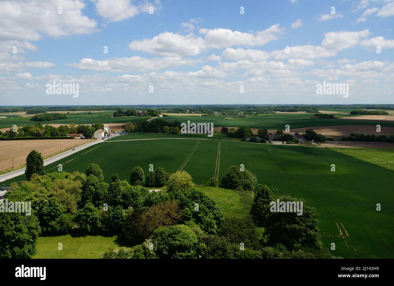 Summer Fields Waterloo Stock Photo - Alamy