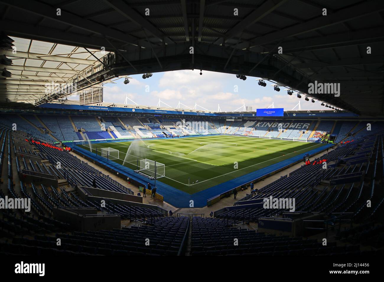 Leicester football club stadium hi-res stock photography and images - Alamy