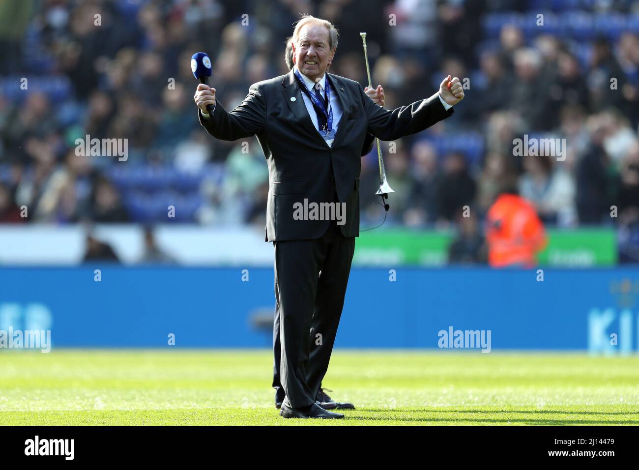 ALAN BIRCHENALL, LEICESTER CITY ANNOUNCER, 2022 Stock Photo - Alamy