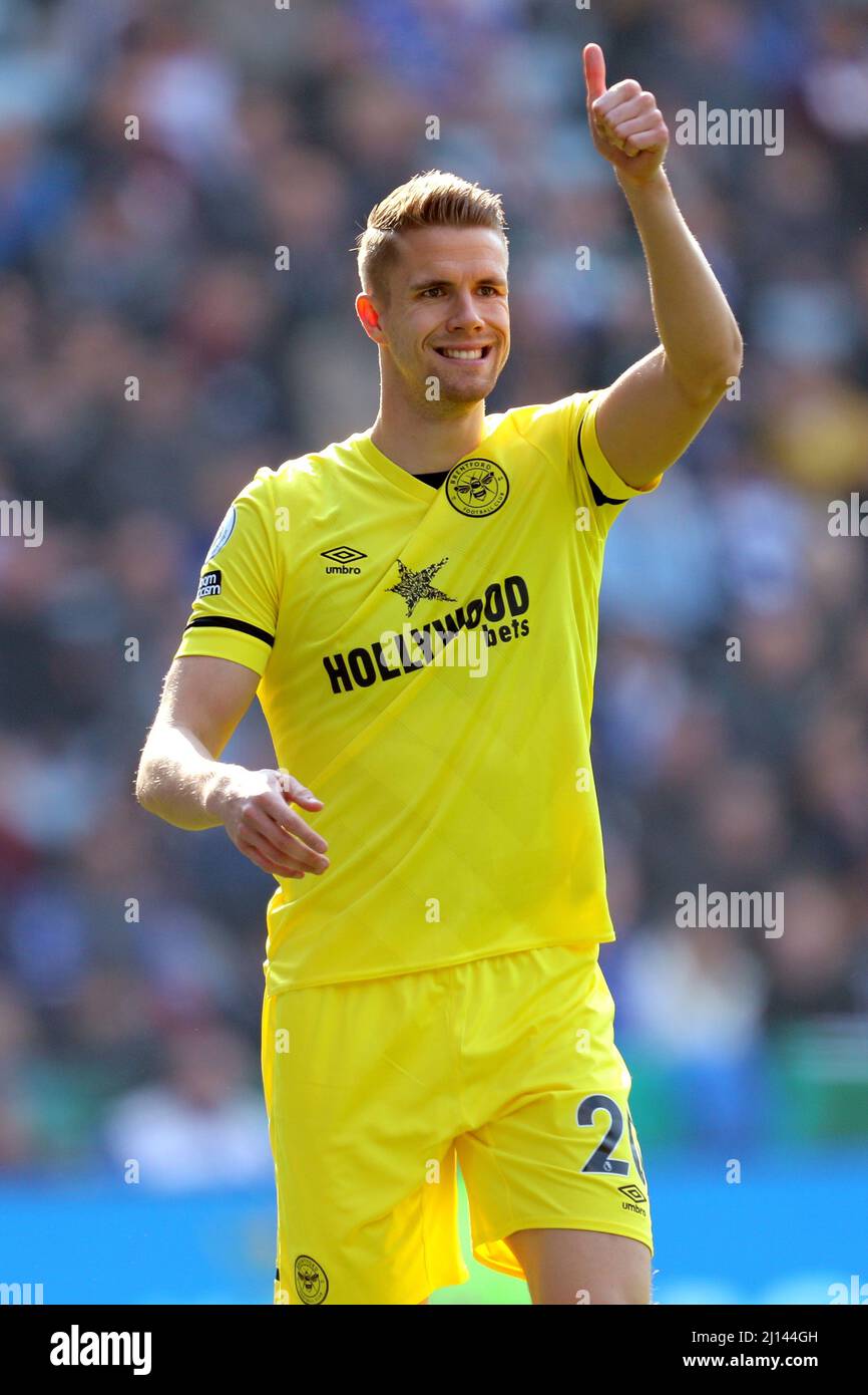 KRISTOFFER AJER, BRENTFORD FC, 2022 Stock Photo - Alamy