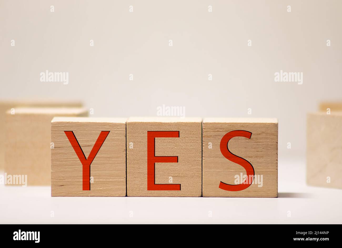 Yes word hi-res stock photography and images - Alamy