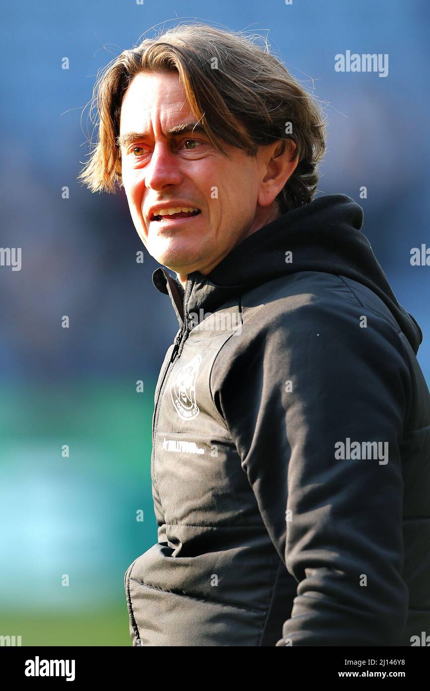 THOMAS FRANK, BRENTFORD FC MANAGER, 2022 Stock Photo - Alamy
