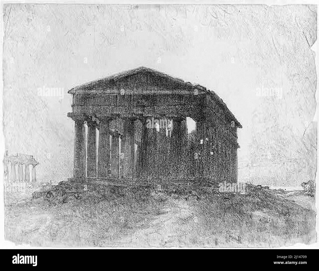 Vintage vacation postcard Black and White Stock Photos & Images - Alamy