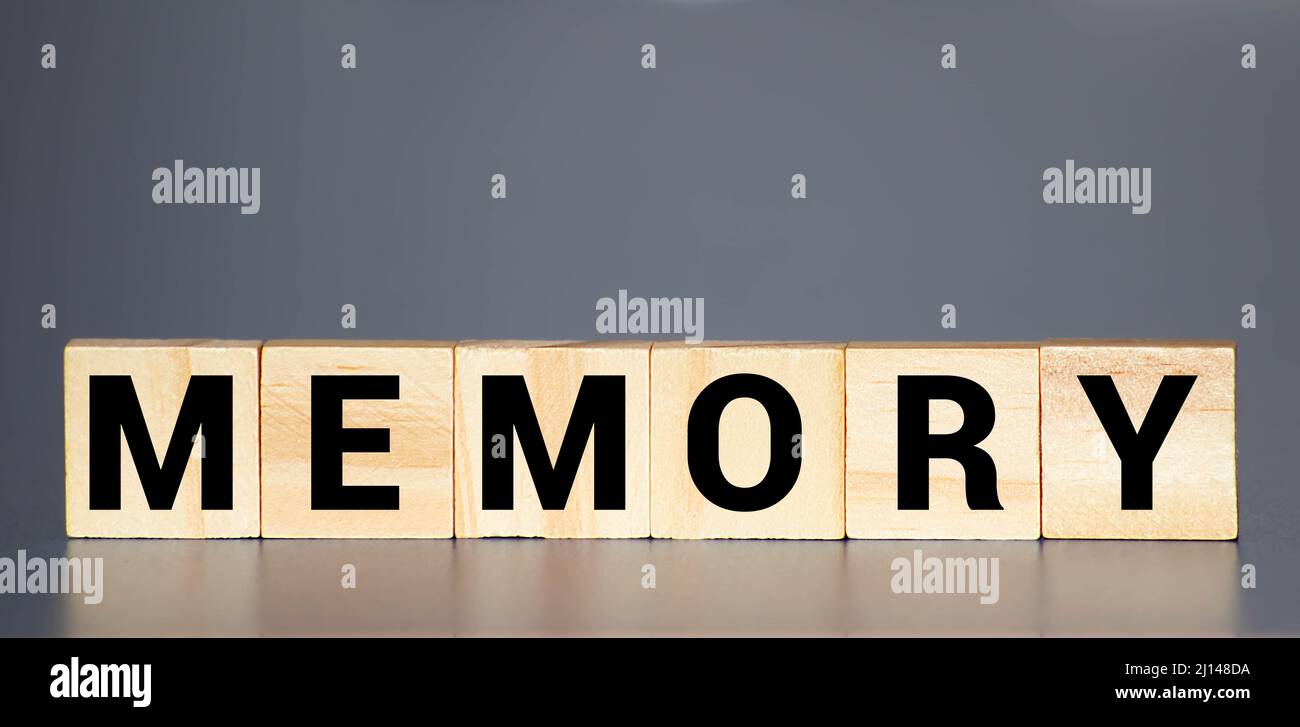 Word memory on building hi-res stock photography and images - Alamy