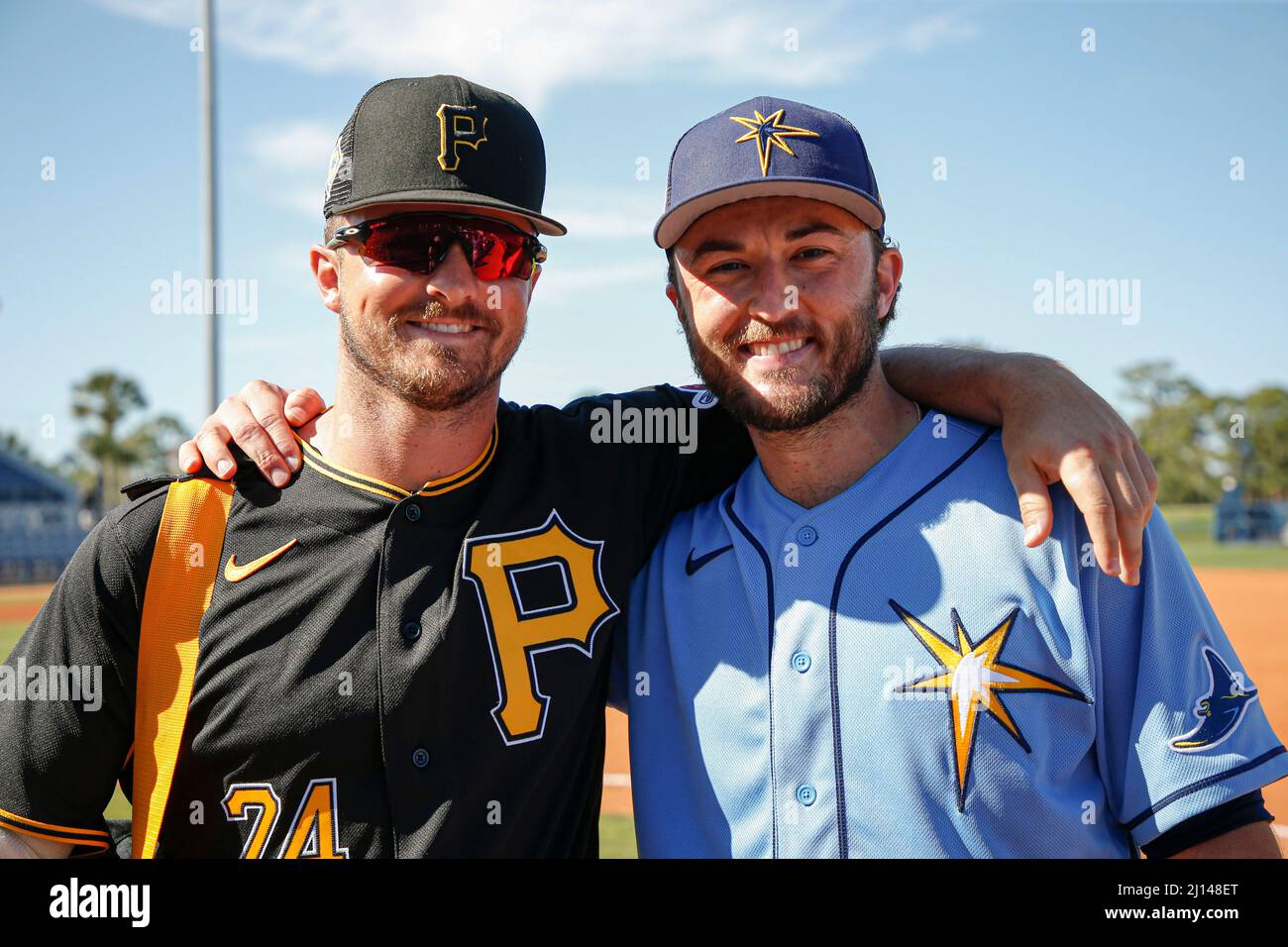Port Charlotte, FL USA: Best friends Pittsburgh Pirates relief pitcher ...