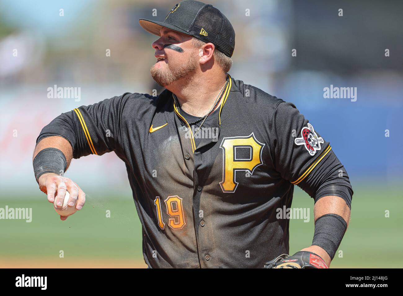 Port Charlotte, FL USA: Pittsburgh Pirates first baseman Daniel ...