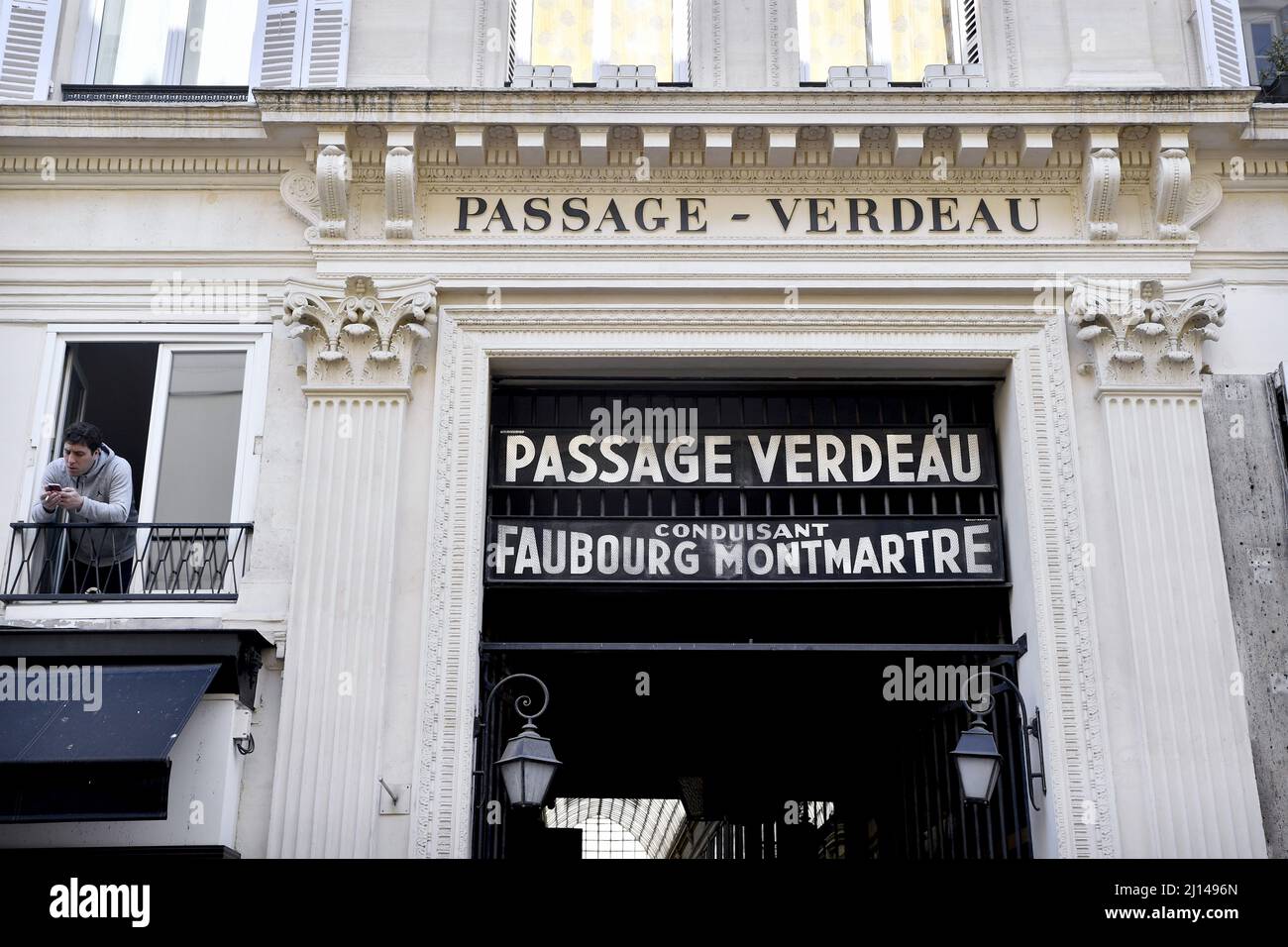Passage Verdeau - Paris - France Stock Photo - Alamy