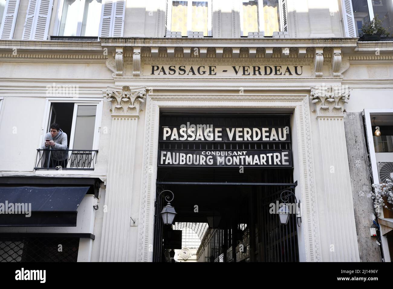Passage Verdeau - Paris - France Stock Photo - Alamy