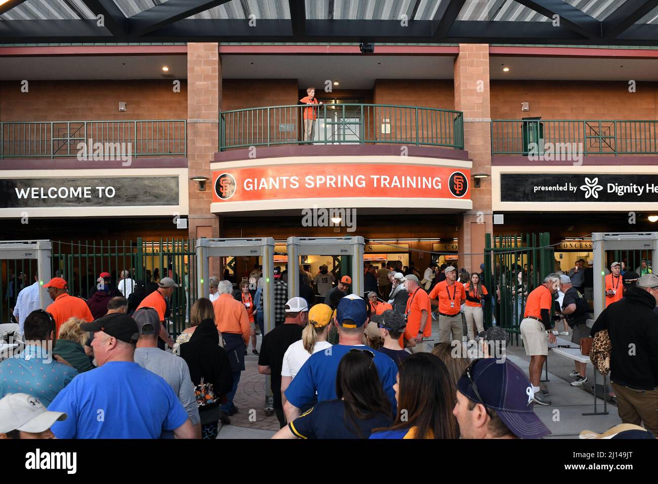 Scottsdale stadium baseball hi-res stock photography and images - Alamy